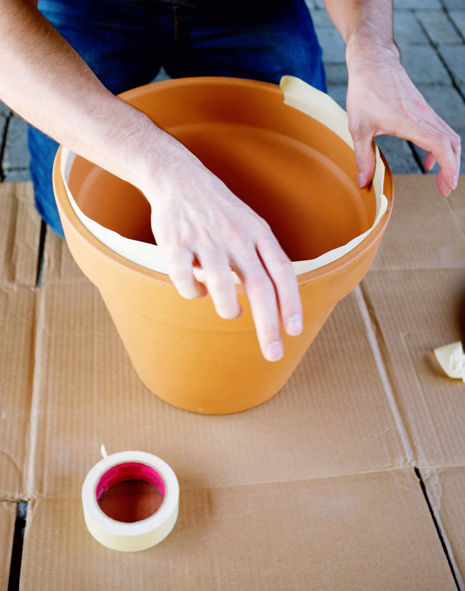 A Simple and Modern Terracotta Planter DIY – She’s So Bright
