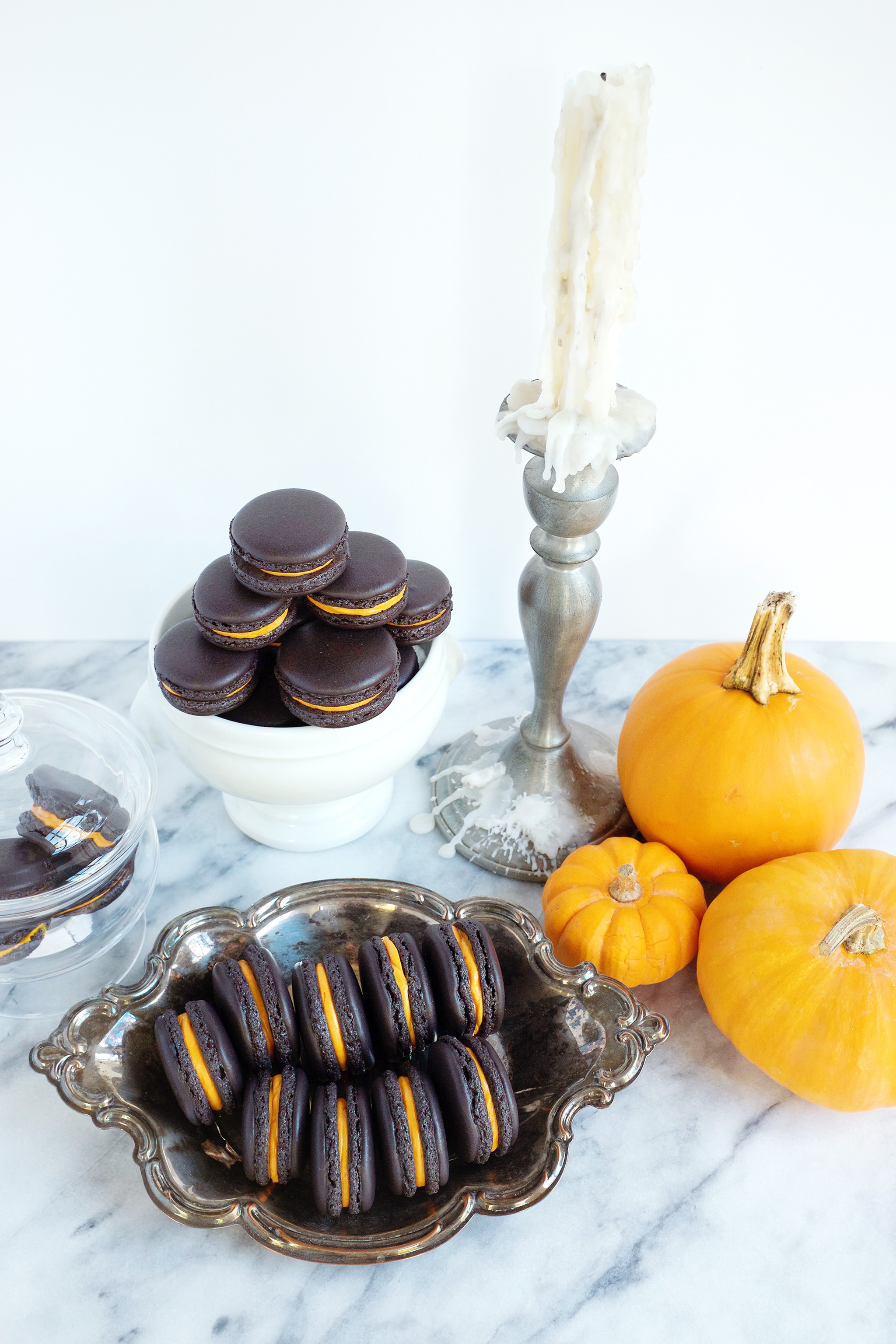 Perfectly Spooky Halloween Macarons – She's So Bright
