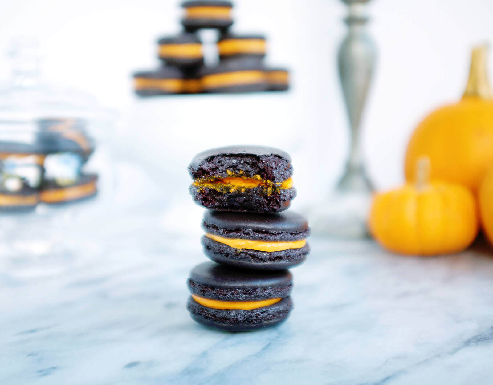 Perfectly Spooky Halloween Macarons – She's So Bright