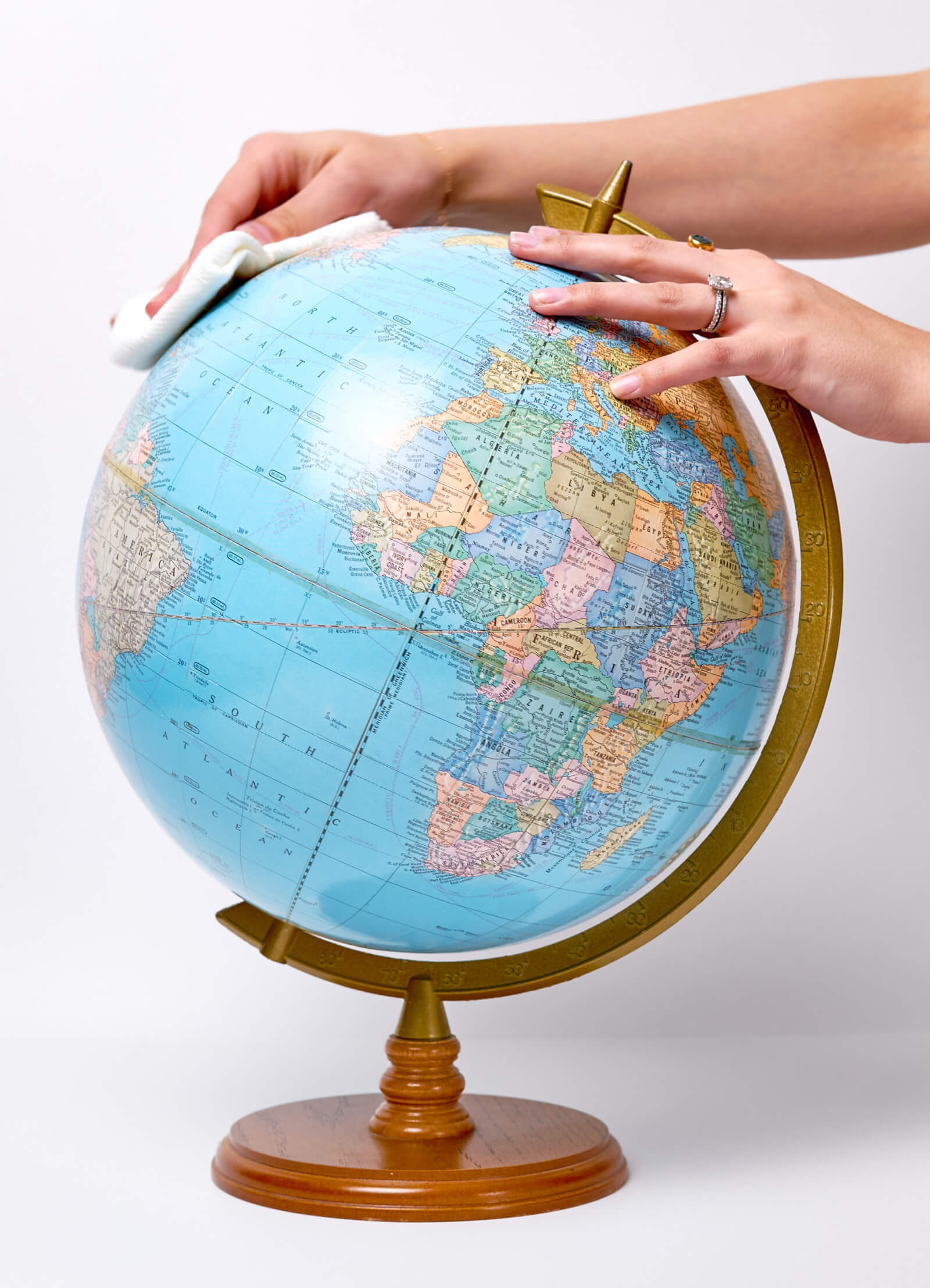 Updating a Globe From My Childhood – She’s So Bright