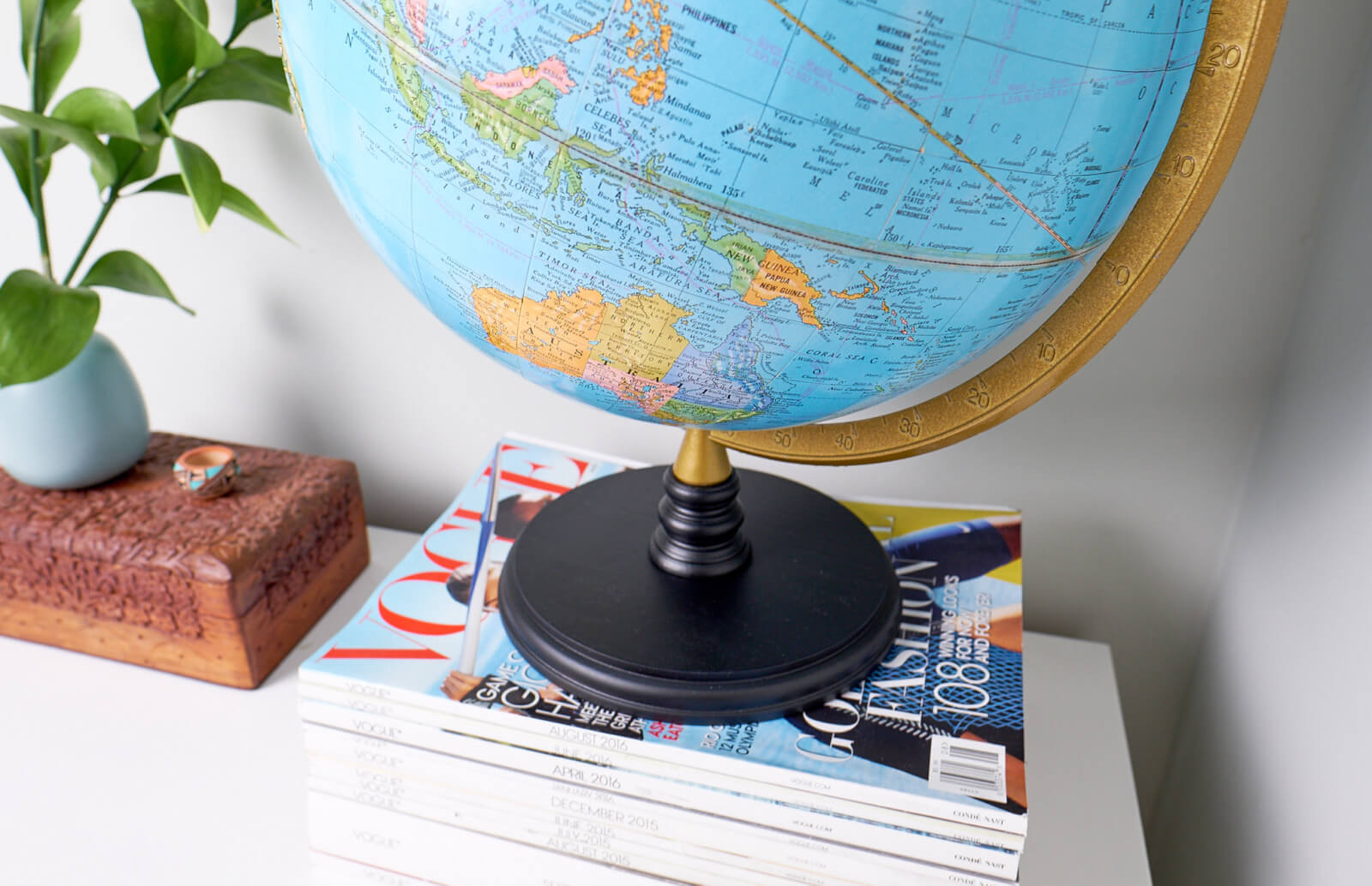Updating a Globe From My Childhood – She's So Bright