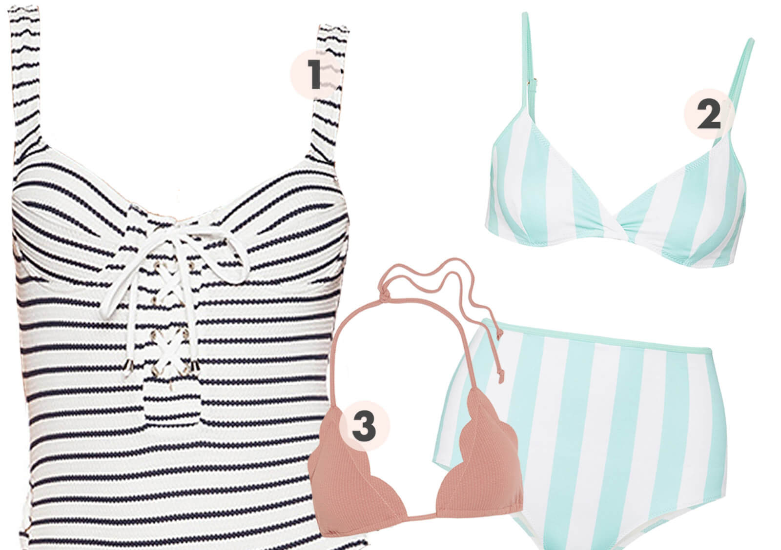 French Riviera Inspired Swimsuits – She’s So Bright