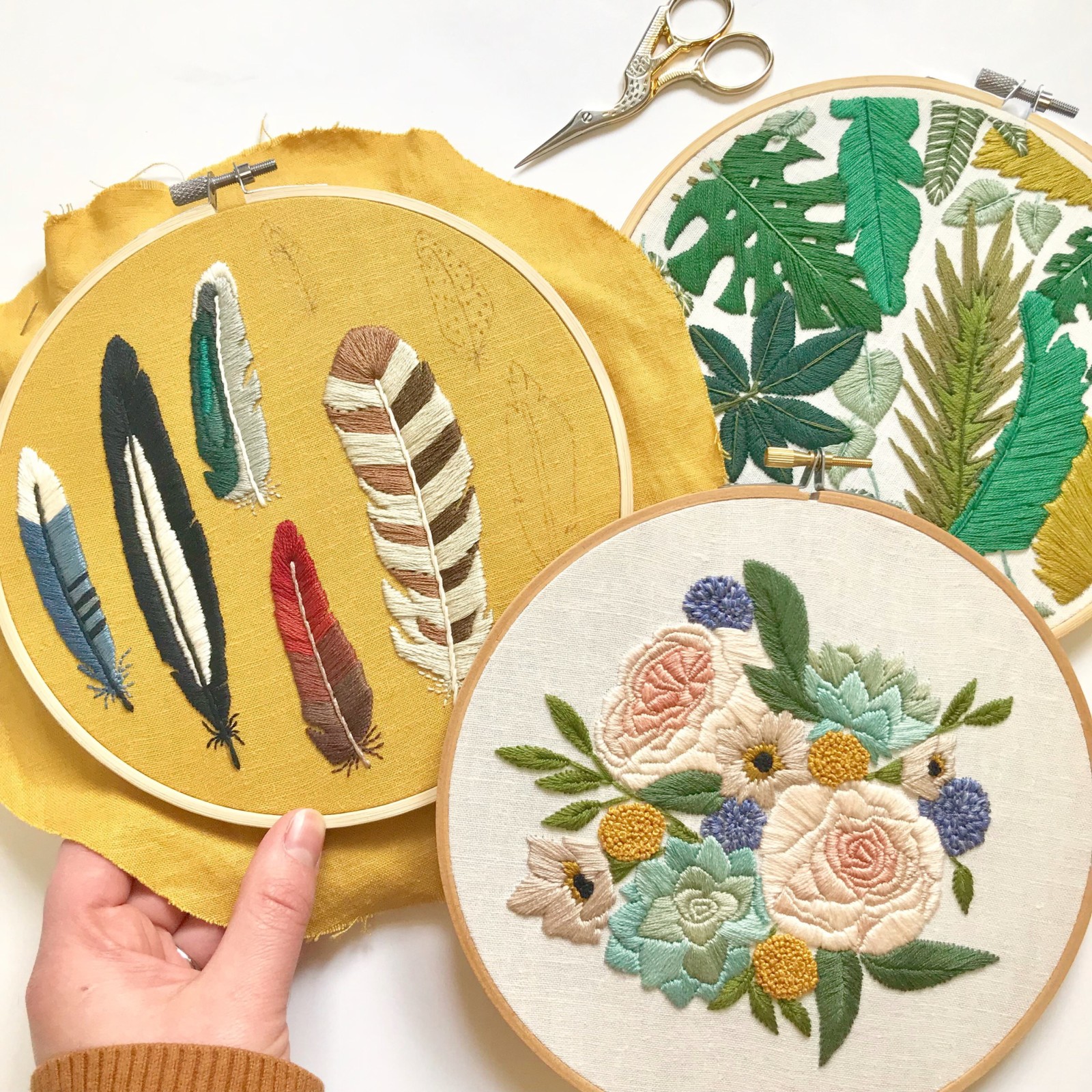 The Gorgeous Designs of Lark Rising Embroidery – She's So Bright